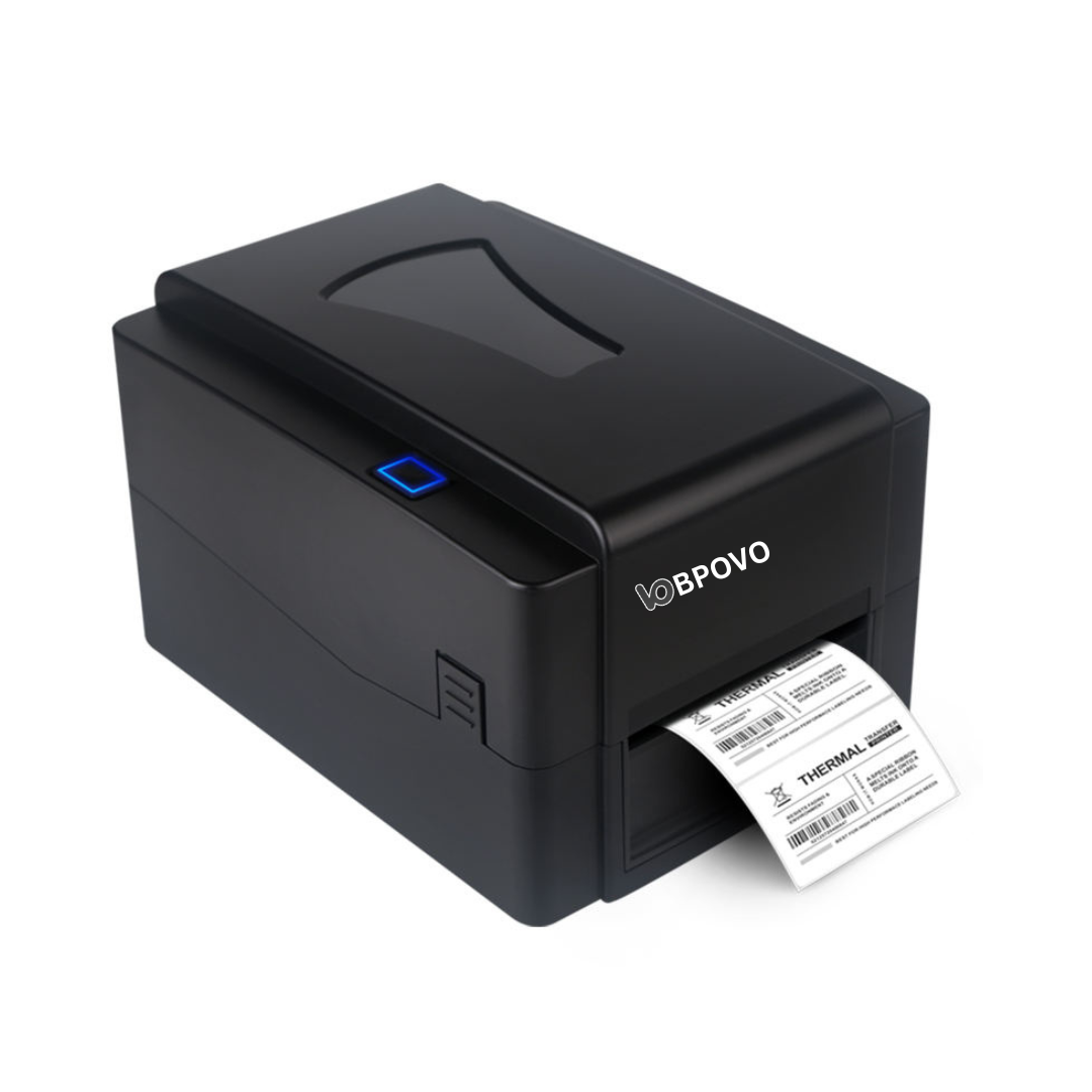 Label Printer DTL/TTL 4-inch Barcode Sticker USB+BT/LAN BPOVO BO-4603